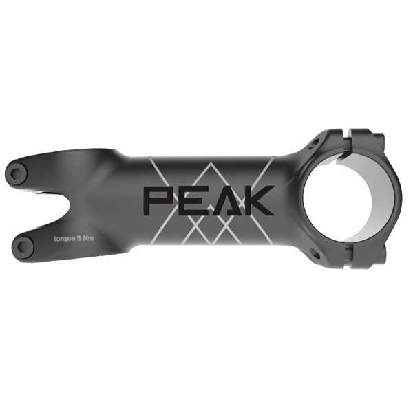Deda Elementi Potence mud peak 70mm, alu 6061, noir anodise, 84° (-6°), ecrou chrome – 2021 | 53 ...