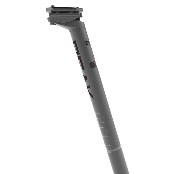 Deda Elementi Tige de selle mud peak, alu 6061, o31.6mm, longueur 400mm, recul 20mm, noir ...